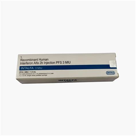 Interferon Alfa 2b Injection Strength 3 Miu At ₹ 840 Vial In Nagpur