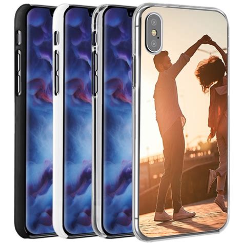 Coque iPhone XS Personnalisée Coque Rigide Personnalisée GoCustomized