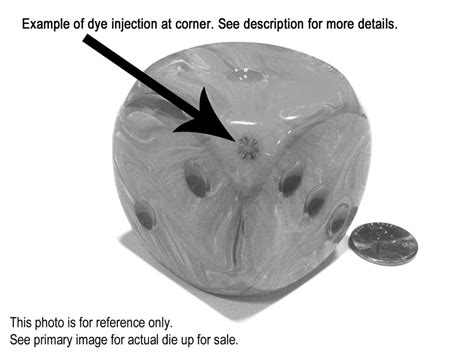 Vortex 50mm Huge Large D6 Chessex Dice 1 Piece Electric — Pippd