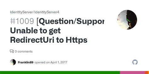 Questionsupport Unable To Get Redirecturi To · Issue 1009