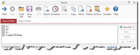 Find Long Paths With Foldersizes