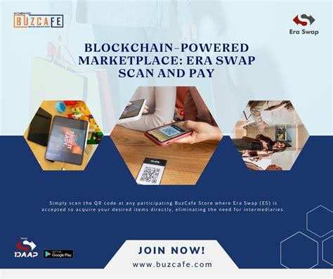 Blockchain Powered Marketplace Era Swap Scan And Pay Reraswapfoundatin