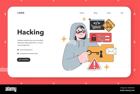 A Clandestine Hacker In A Hoodie With Sneaky Eyes Effortlessly Bypasses Security Gaining