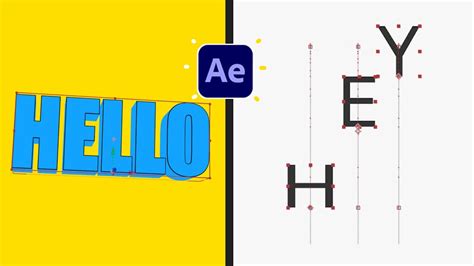 Creative 3 Motion Graphics Text Animations In After Effects Tutorials Youtube