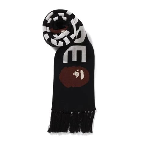[새상품] Bape 베이프 로고 머플러 후루츠패밀리