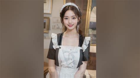 4k Ai Art Maid Lookbook 메이드룩 Ailookbook Ai룩북 Aiart Youtube