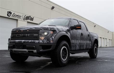 Ford Raptor Verhoogde Camouflage