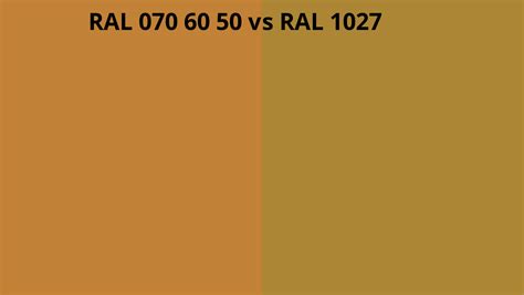Ral 070 60 50 Vs 1027 Ral Colour Chart Uk