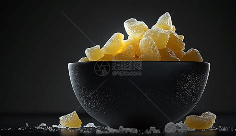一碗黑色的糖块插画图片下载 正版图片402466496 摄图网