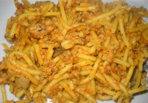 Spaghetti z wołowiną palce lizać DoradcaSmaku pl