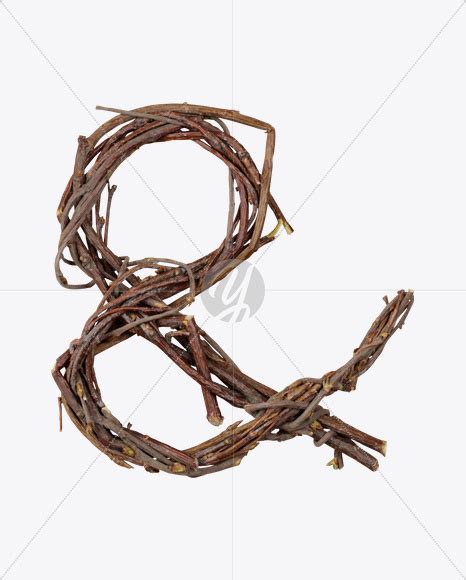 And From Tree Branch Font On Yellow Images Creative Fonts S15605 And From Tree Branch Font On Yellow Images Creative Fonts S15605