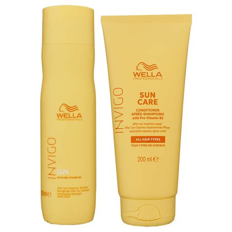Wella Invigo Sun After Sun Cleansing Shampoo 250ml & 20
