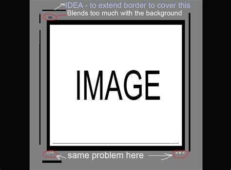 Css Add Border With Color Around The Text On The Image When Shadowbox