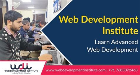 Web Development Institute Web Design Training Web Development Course