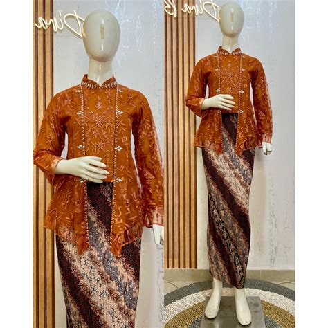 Jual Kebaya Kutu Baru Kerah Shanghai Payet Kebaya Wisuda Kebaya Pesta