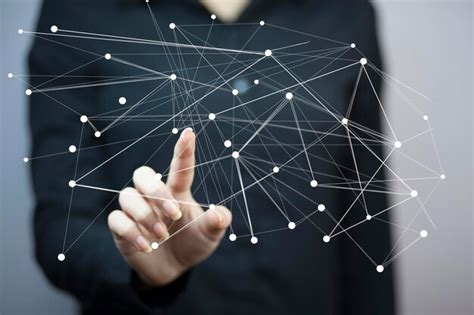 Premium Photo Global Network Blockchain Illustration Neural Networks