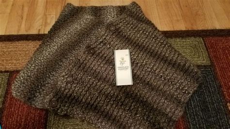 3 Button Shawl