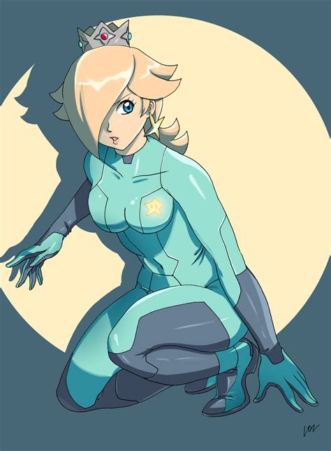 Samus Aran And Rosalina Mario And 3 More Drawn By Lostonezero