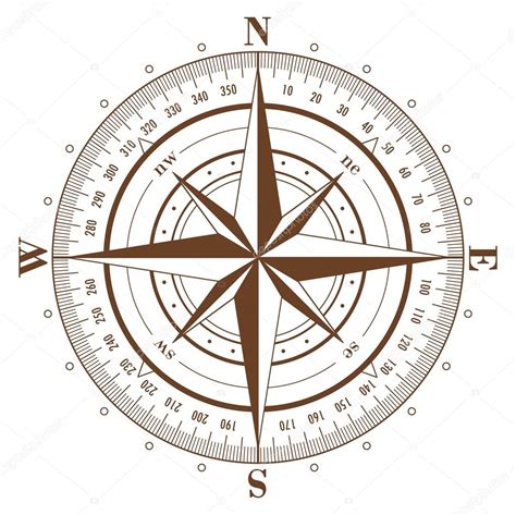 Compass Rose — Stock Vector © Makhnach 1039164