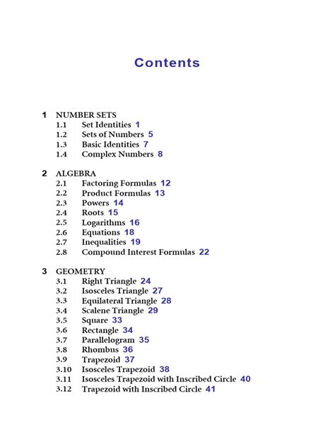 1300 Math Formulas Pdf