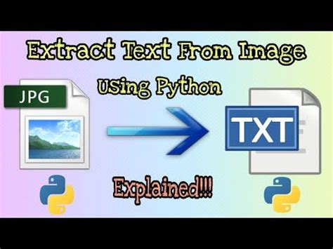 Extract Text From An Image Using Python Ocr For An Image To Text Conversion Ocr