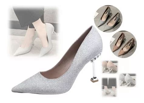 Nuevos Tacones De Cristal Para Mujer Elegantes Y Cómodos Meses sin