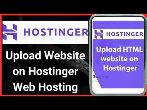 How to upload or import your website on hostinger | How to upload html website on hostinger 2024 ...
