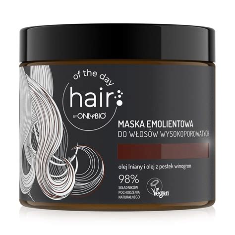 Смягчающая маска для волос с повышенной пористостью OnlyBio Hair of the ...