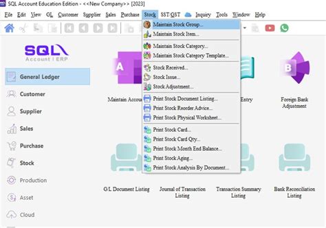 Sql Accounting Guide Stock Module A Plus