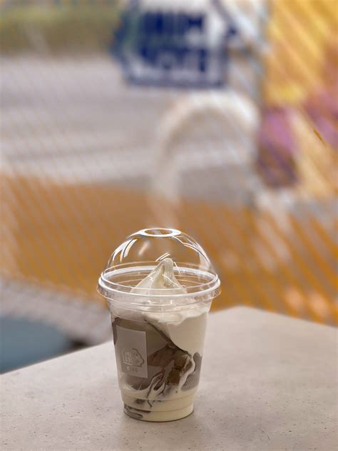 コンビニで「ひやあつ」スイーツ！ミニストップの「台湾蜜いもソフト」が美味しいです 35 45 Woman