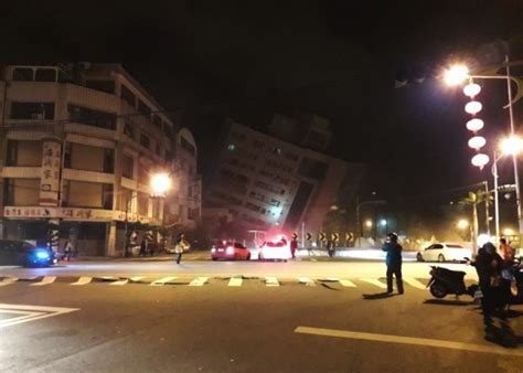 台湾发生65级地震 已致2死202伤