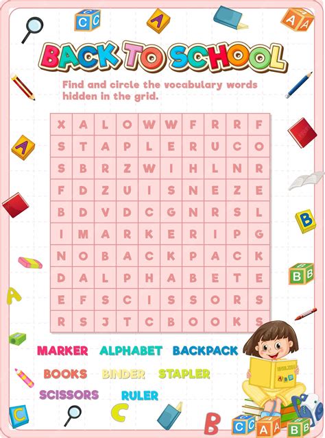 Найти скрытые слова логическая игра для изучения английского языка Премиум векторы