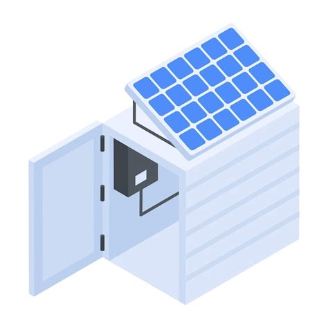 헛간 건물의 아이소메트릭 아이콘 프리미엄 벡터