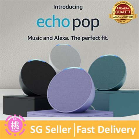 Introducing Amazon Echo Pop Full Sound Compact Smart Speaker With