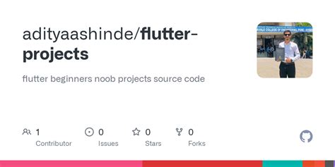 Github Adityaashinde Flutter Projects Flutter Beginners Noob
