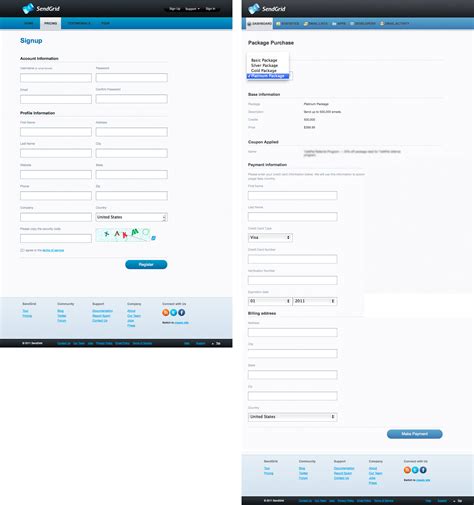 Sendgrid Sign Up Ui Case Study From Vonlein