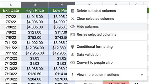 Free Trading Journal Excel Google Sheets Download