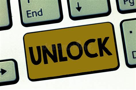 Writing Note Showing Unlock Business Photo Showcasing Use Password Or
