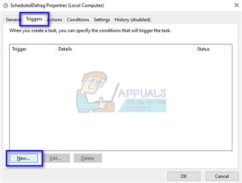 fix disk defragmenter was scheduled using another program