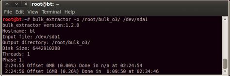 the evil bit blog backtrack forensics bulk extractor