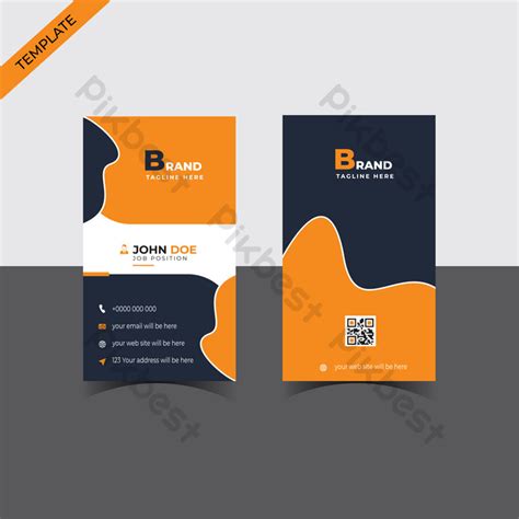 Simple Business Card Template Design Eps Free Download Pikbest