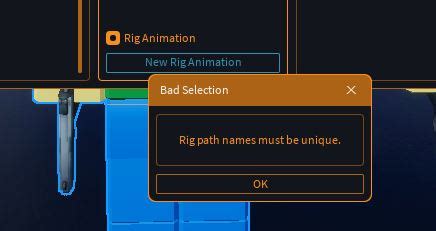 Moon Animator 2 Rig Path Names Must Be Unique Platform Usage Support