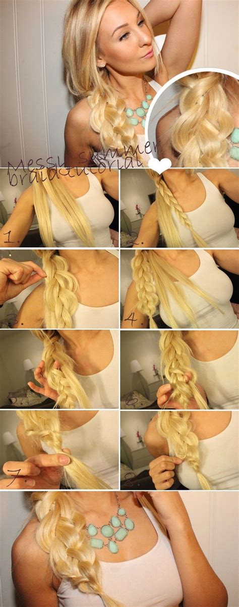 Side Swept Braid Hair You Wont Miss Hair Tutorials Pretty Designs