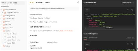 uipath api系列 一 如何使用 request的方法创建text assets uipath发布api接口 csdn博客