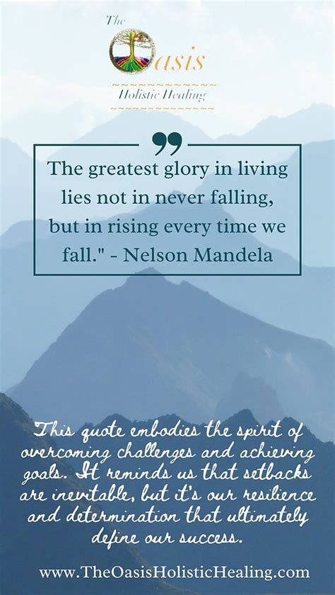 The Power Of Resilience Wisdom From Nelson Mandela