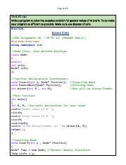 Assignment No 1 DSA 1 Joseph Problem Pdf Page 1 Of 7 Task 1 A