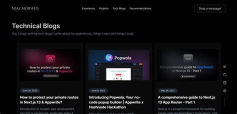 Niaz Morshed On Linkedin Portfolio Update ️🎊 My Portfolio Now Have The