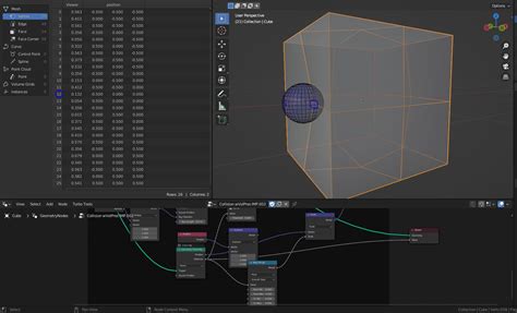 Basic Geonode Collision Tree Help Improve Please Particles And Physics Simulations Blender