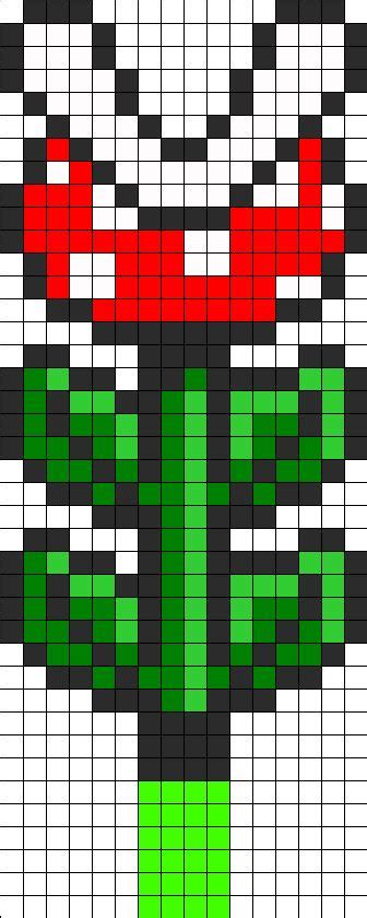 Minecraft Pixel Art Templates Mario Flower