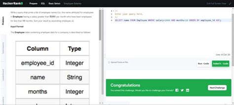 abishek n on linkedin sql hackerrank codingjourney dataskills